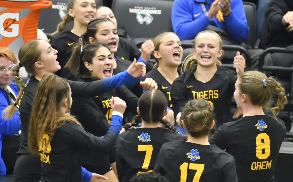 4A Girls Volleyball: Orem sweeps Green Canyon for first title in 42 ...